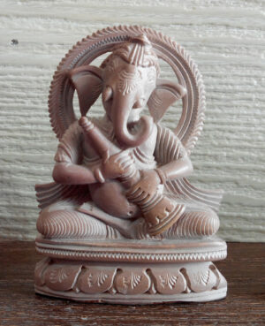 Buy Black Muguni Stone Dancing Vastu Ganesha Murti 2.5 Ft | CRAFTS ODISHA