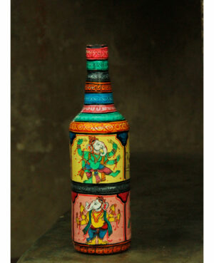 Painting bottles - CRAFTS ODISHA