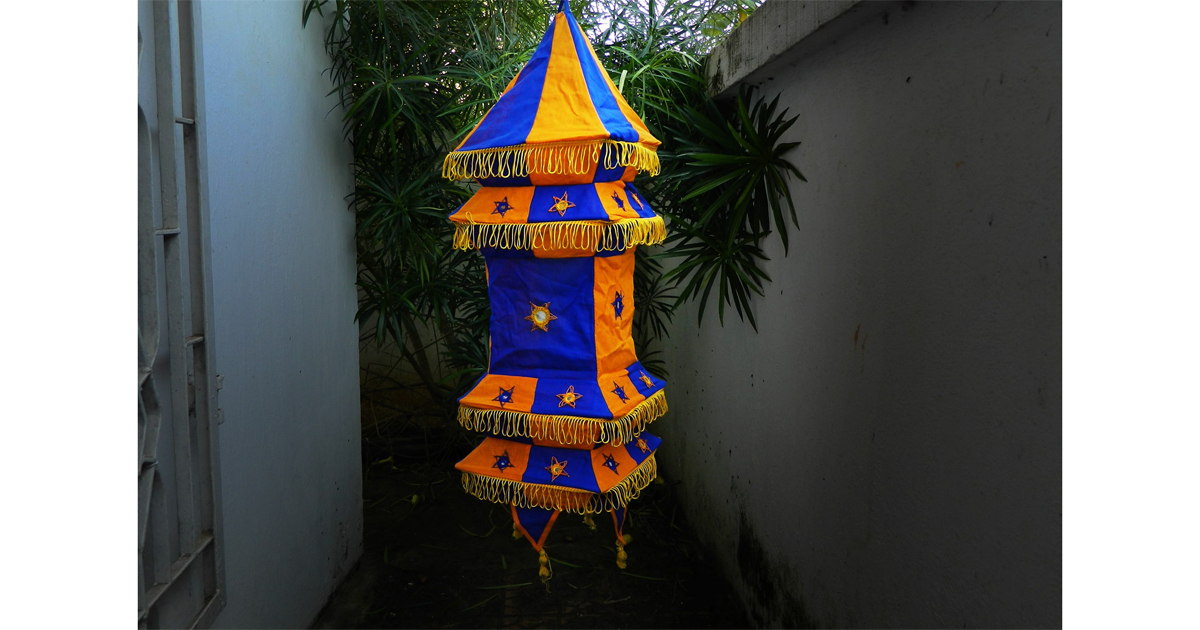 Applique Lampshades - CRAFTS ODISHA