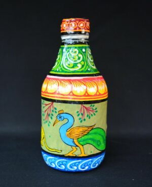 Painting bottles - CRAFTS ODISHA