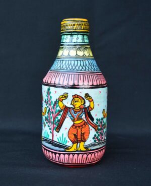 Painting bottles - CRAFTS ODISHA