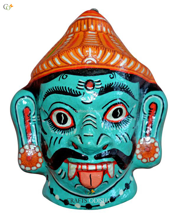 Ravana – Paper Mache Mask | Crafts Odisha