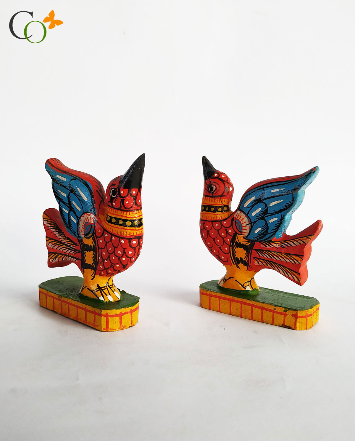 Wooden Animal & Bird Set (4pcs) | CRAFTS ODISHA