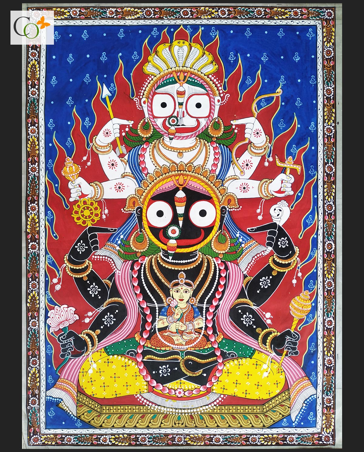 Yagya Narayan Pattachitra Tasar Painting CRAFTS ODISHA
