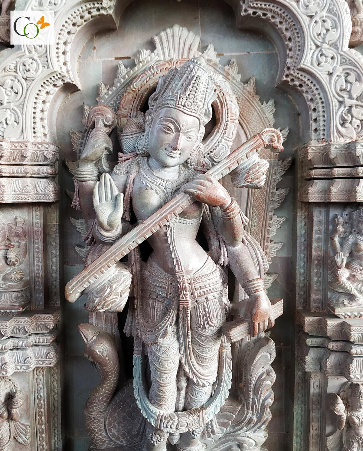 Buy Saraswati Statues, Idol, Murti Online - CRAFTS ODISHA