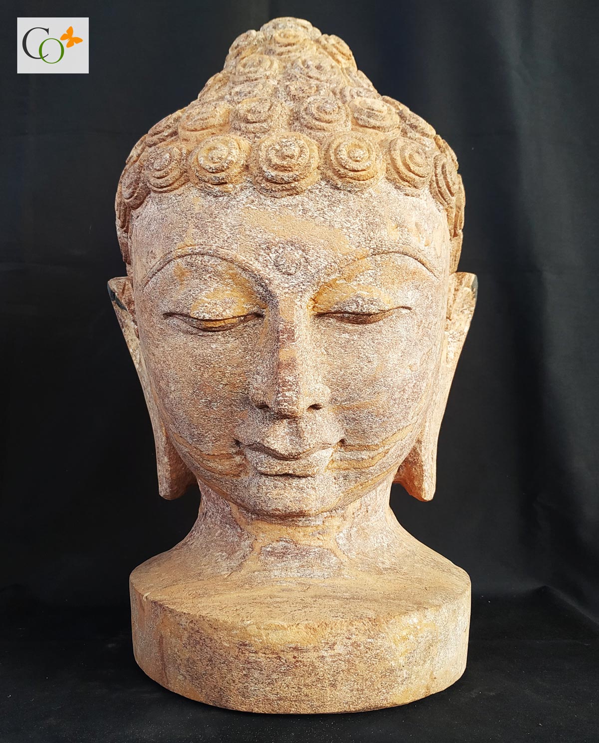 Stone Buddha Head Statues, Bust, Face idols - CRAFTS ODISHA