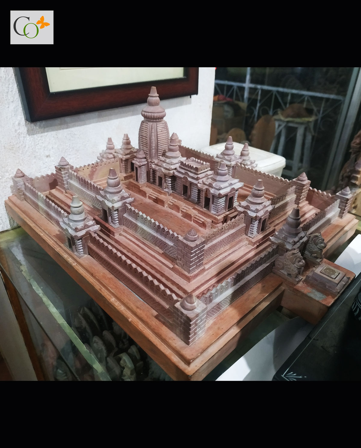 BUY Medium Size Lord Jagannath with Boundary Soft Stone Statue