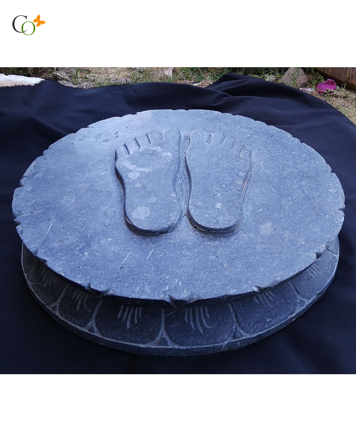 BUY Feet of God Granite Stone Statue 19 in