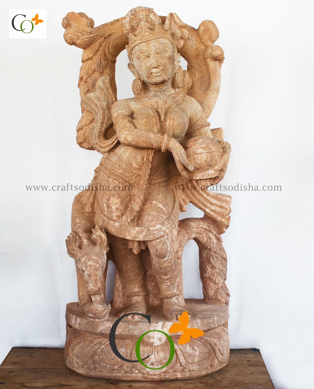 Apsara Sculpture Khajuraho | Angel Statue - CRAFTS ODISHA