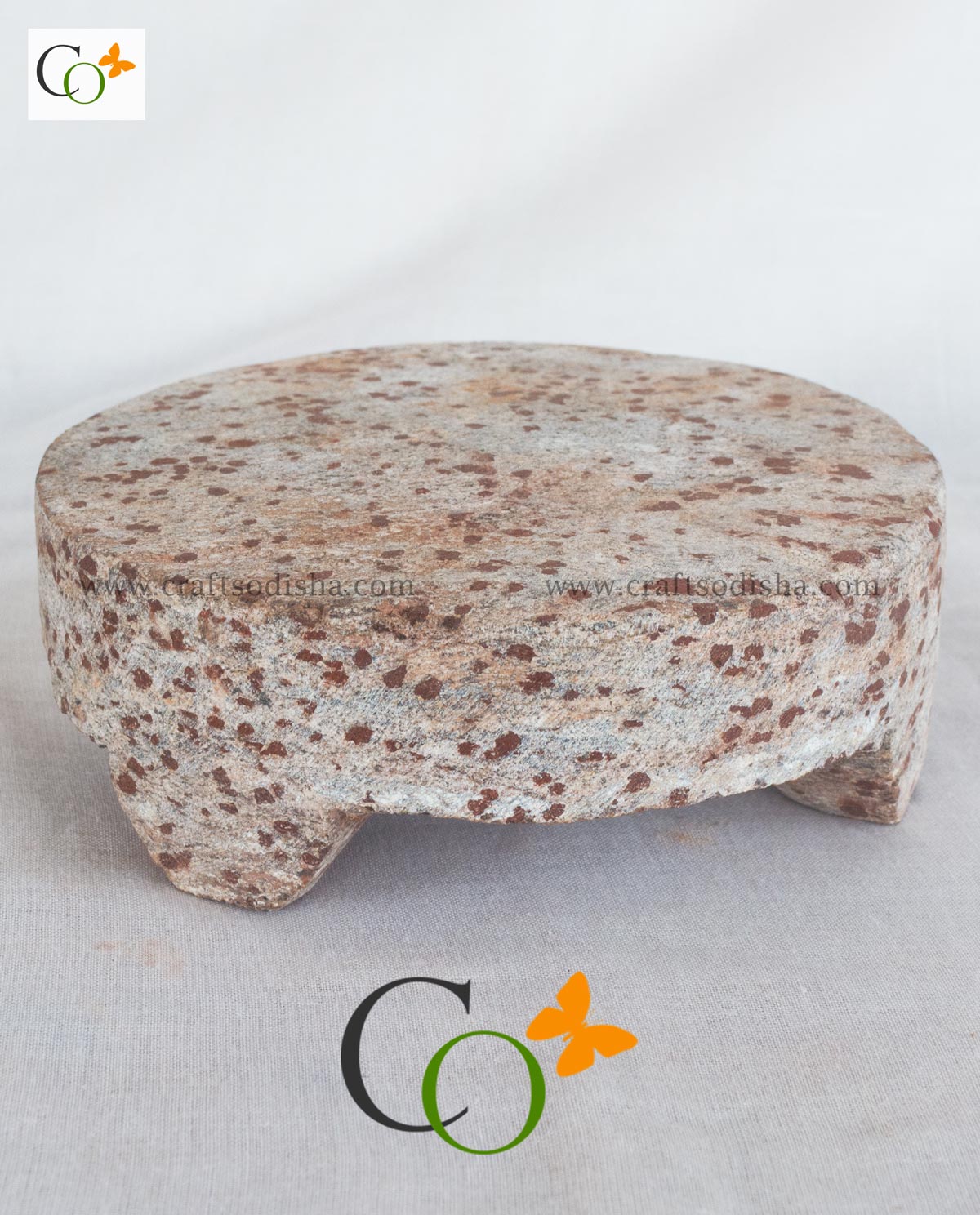 Buy Sandstone Natural Rubbing Stone Chandan Patta 5 inch | Crafts Odisha