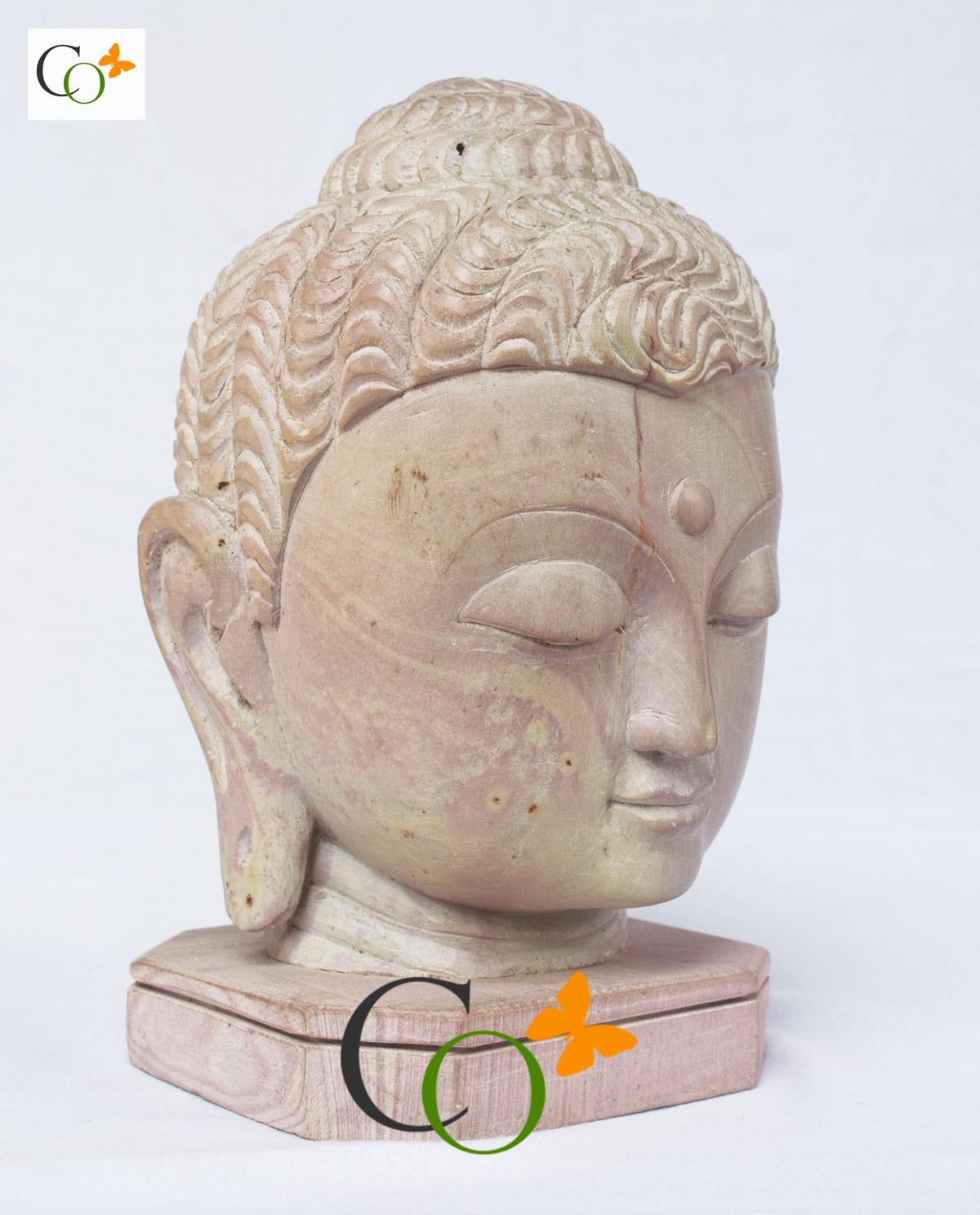 Stone Buddha Head Statues, Bust, Face idols - CRAFTS ODISHA