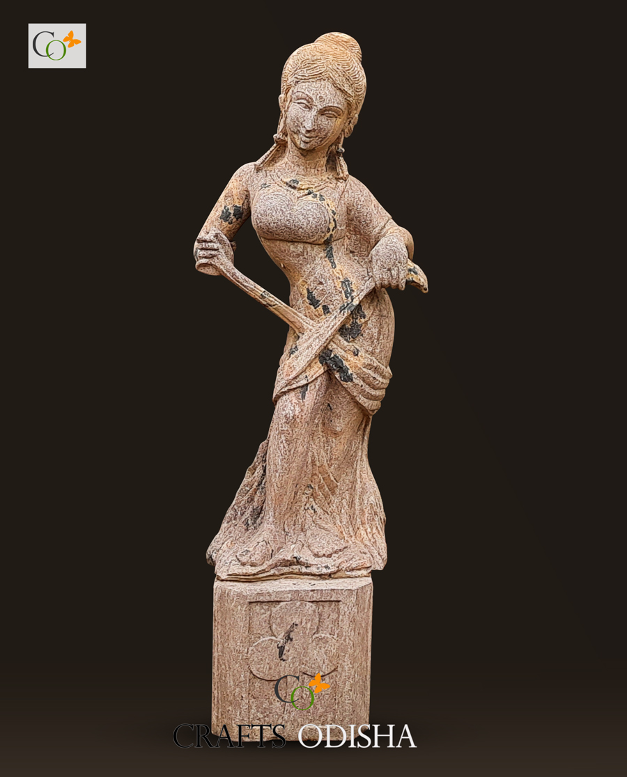 Apsara Sculpture Khajuraho | Angel Statue - CRAFTS ODISHA