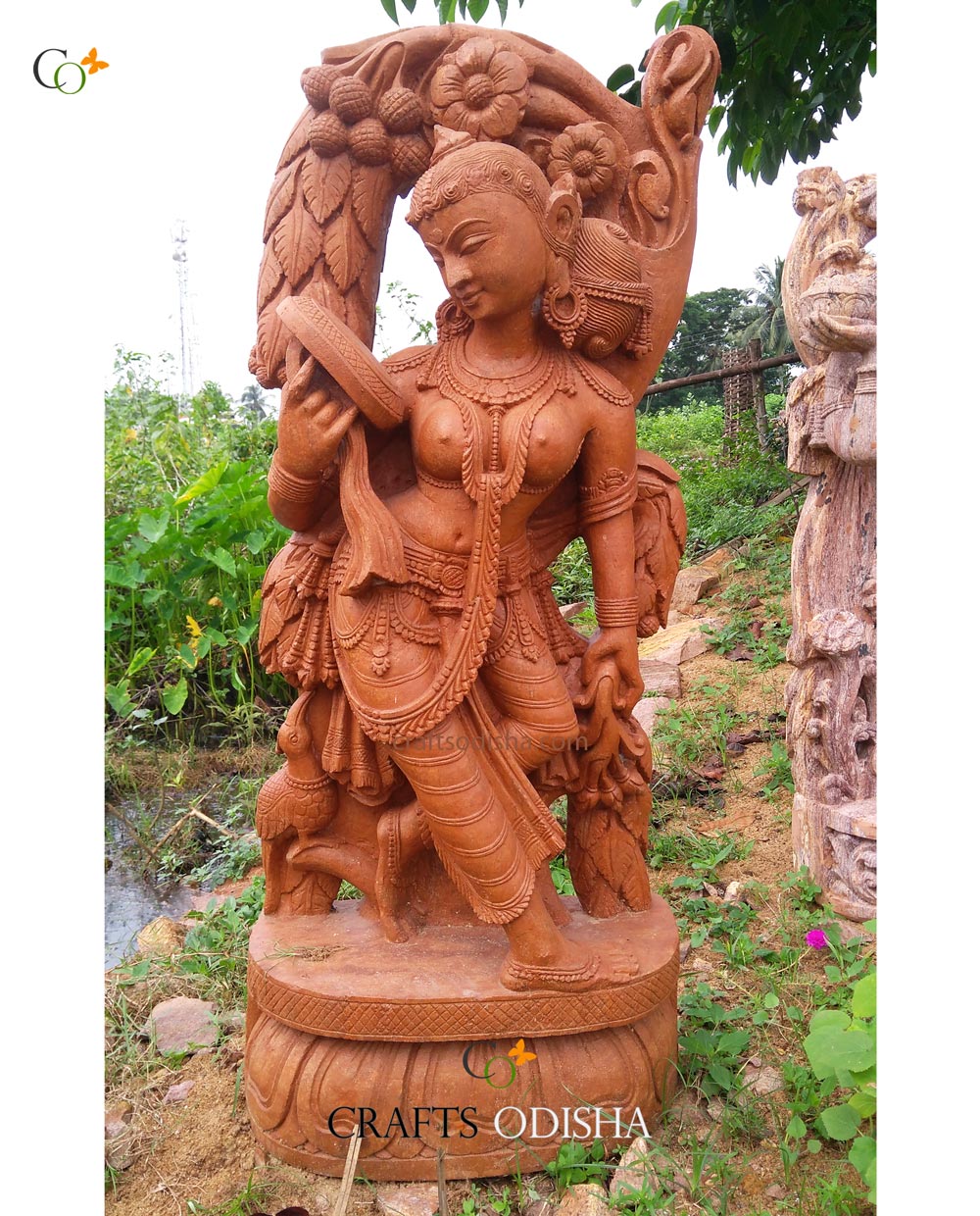 Apsara Sculpture Khajuraho | Angel Statue - CRAFTS ODISHA