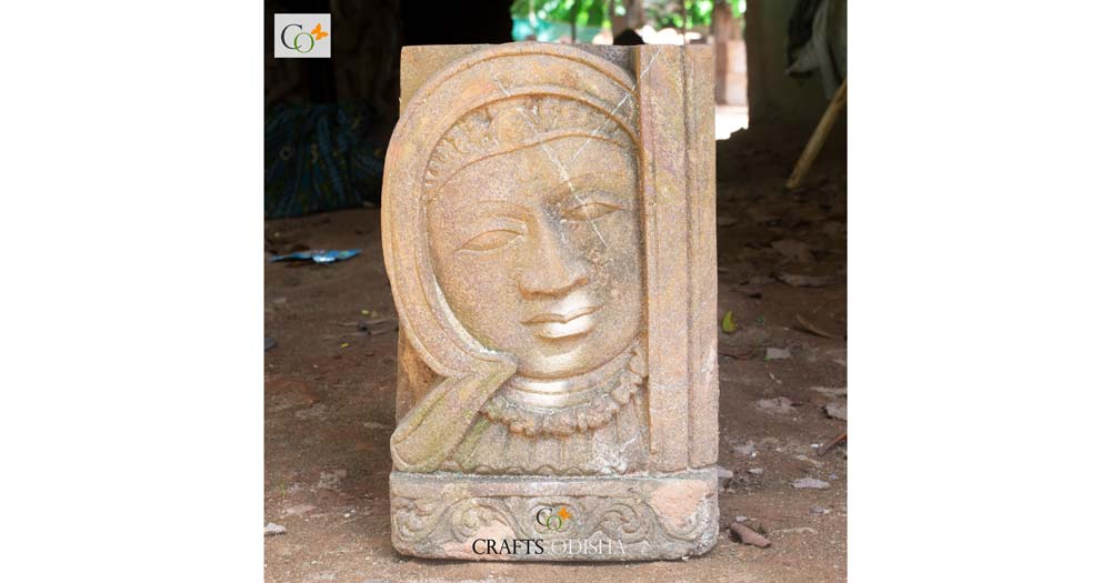 Unique Maa Tarini Devi Statue Murti in Sandstone for Home and Temple ...