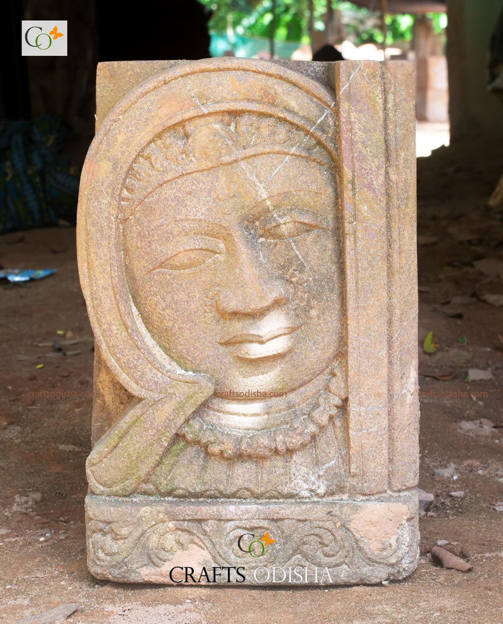 Unique Maa Tarini Devi Statue Murti in Sandstone for Home and Temple ...