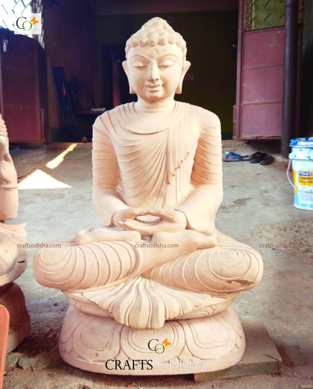 Sitting Buddha Statues - CRAFTS ODISHA